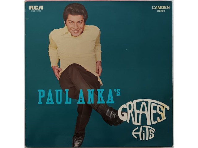 PAUL  ANKA  -  PAUL  ANKA`S  GREATEST  HITS