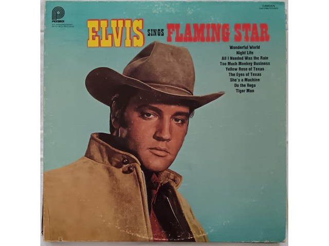 ELVIS PRESLEY - SINGS FLAMING STAR (U.S.A.Press)