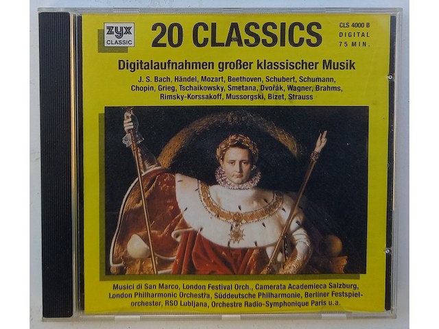 Various – 20 Classics (Großer Klassischer Musik)