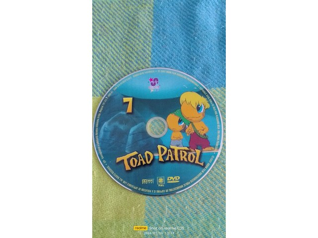 DVD CRTANI FILM - ZABLJA PATROLA TOAD PATROL