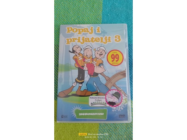 DVD CRTANI FILM - POPAJ I PRIJATELJI 03