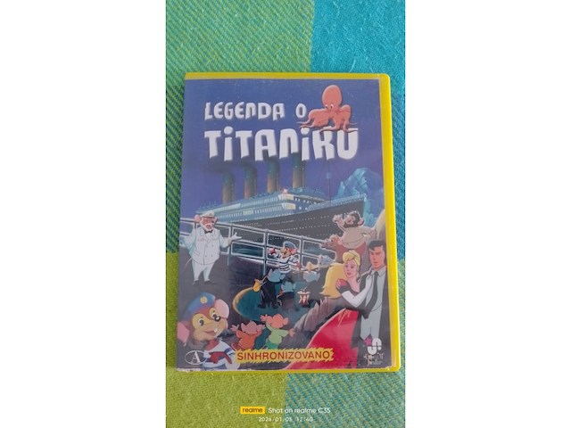 DVD CRTANI FILM - LEGENDA O TITANIKU