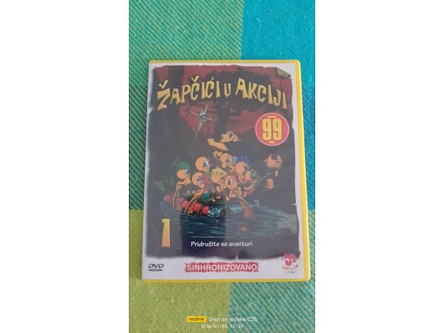 DVD CRTANI FILM - ZAPCICI U AKCIJU 01