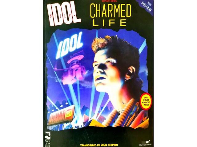 Billy Idol - Charmed Life (notna knjiga sa tablaturama)
