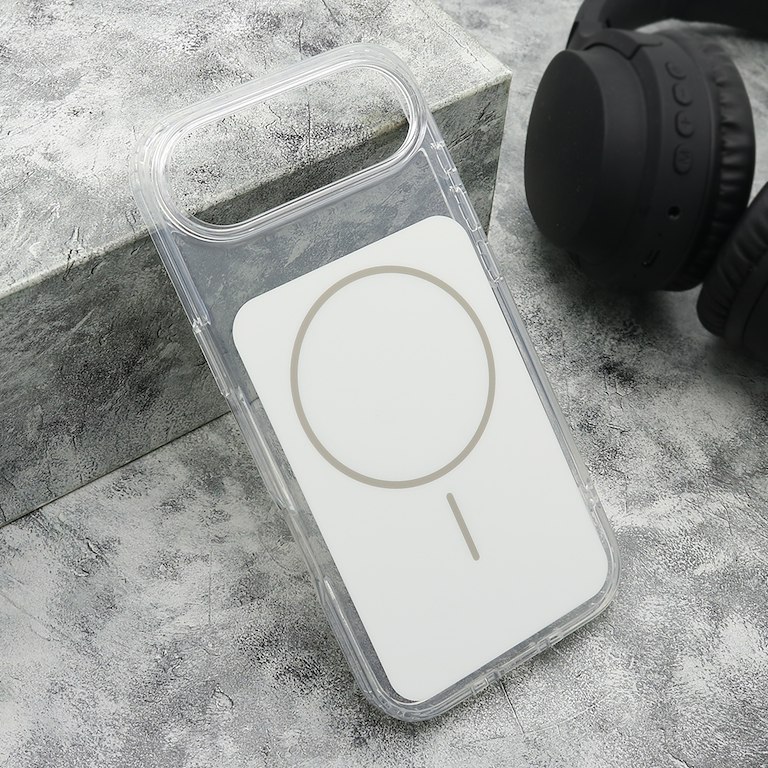 Zastitna maska (futrola) AMBER SHINE MagSafe - iPhone 17 Air bela (MS)