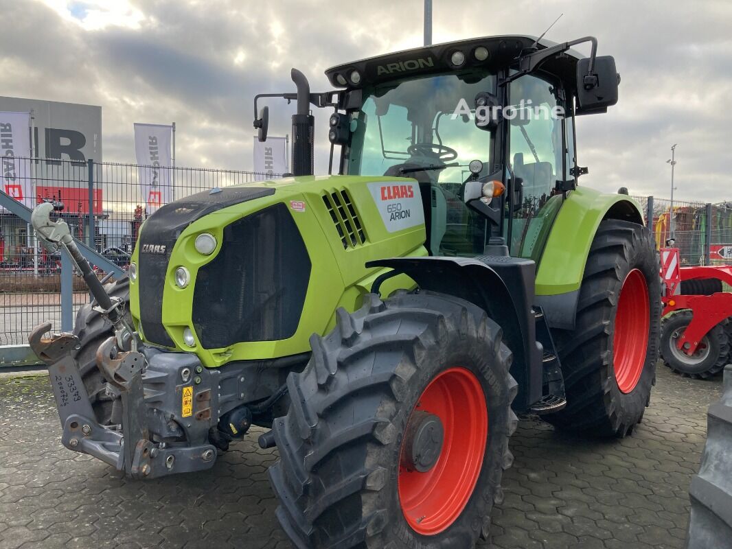 Claas Arion 650 CMatic traktor točkaš