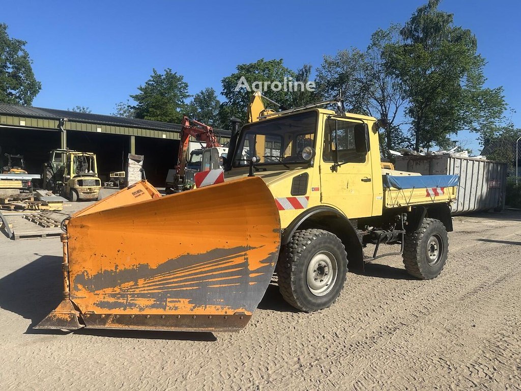Mercedes-Benz Unimog U 1000 32.883km - SNOW PLOW traktor točkaš