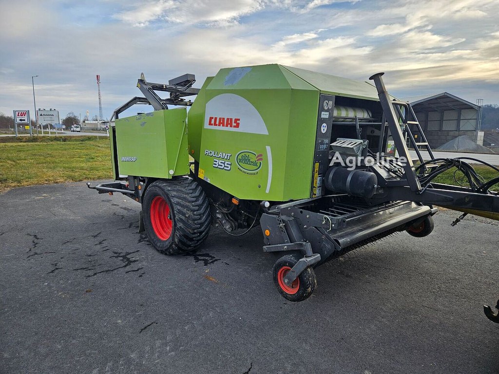 Prodaje se Claas Claas Rollant 355 Rc Uniwrap balirku za okrugle bale na aukciji