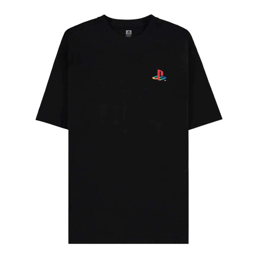Playstation - Men's Back Console Short Sleeved T-Shirt (XXL)