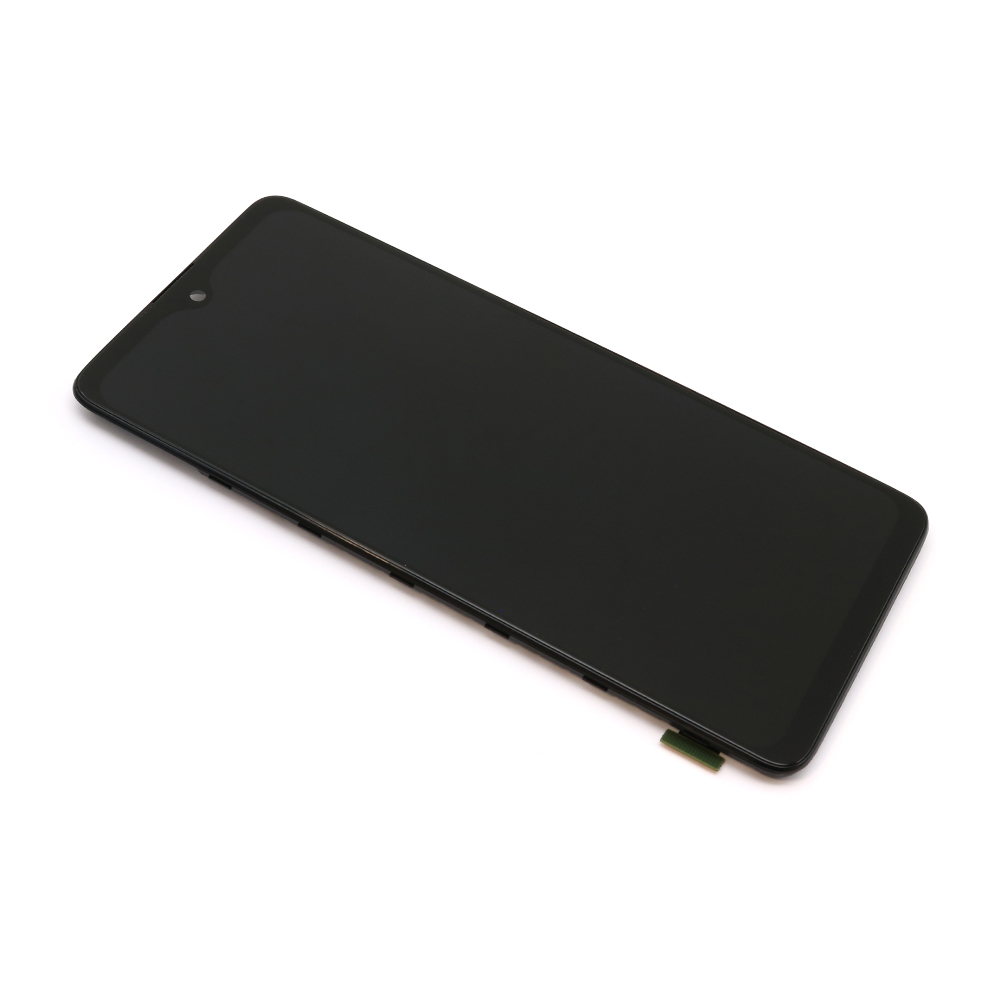 LCD displej (ekran) - Samsung A515F Galaxy A51 + Touch screen + okvir crni small size OLED (MS)