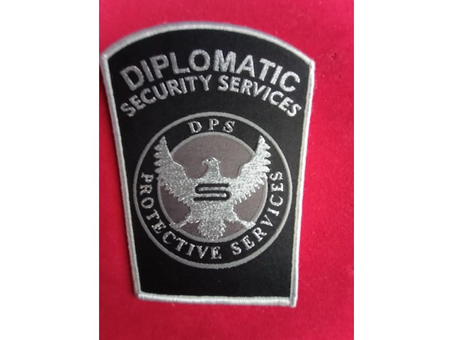 AMBLEM DPS DIPLOMATIC SECURITY SERVICES- PROTECTIVE SER