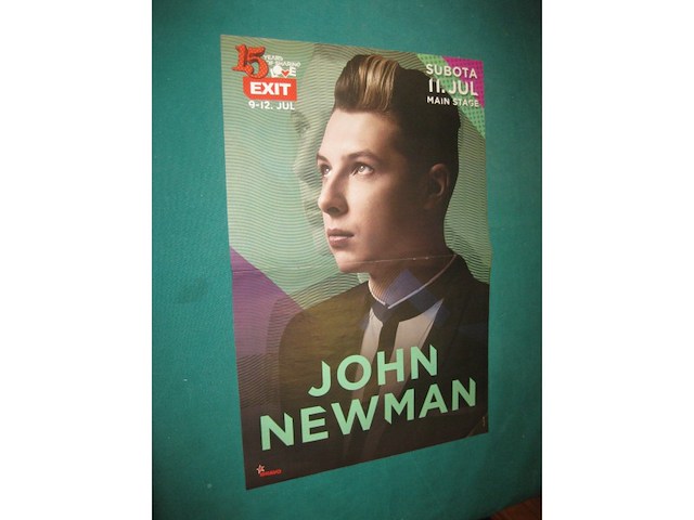 Poster (dvostrani) John Newman, Violetta i Francesca