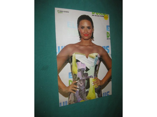 Poster (dvostrani) Demi Lovato, Teen Wolf