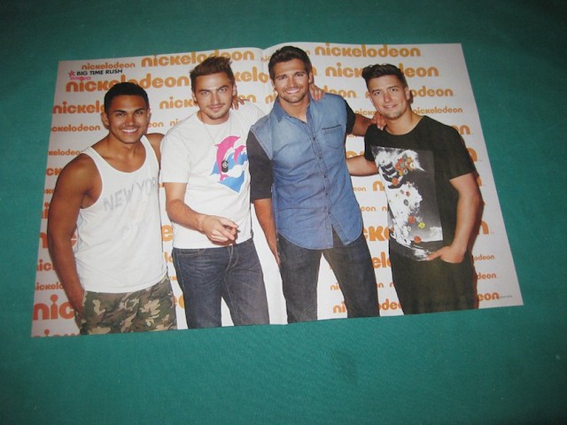 Poster (dvostrani) Big Time Rush, 5TH Harmony