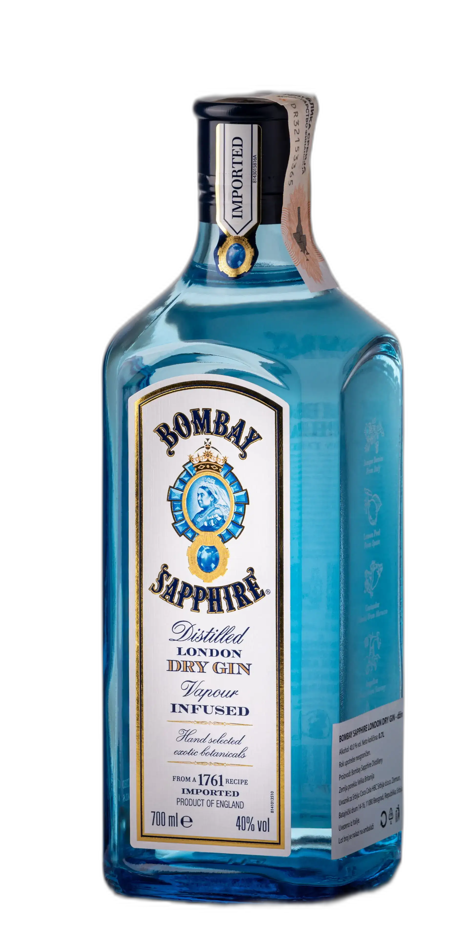 Bombay Sapphire gin 0.7 l