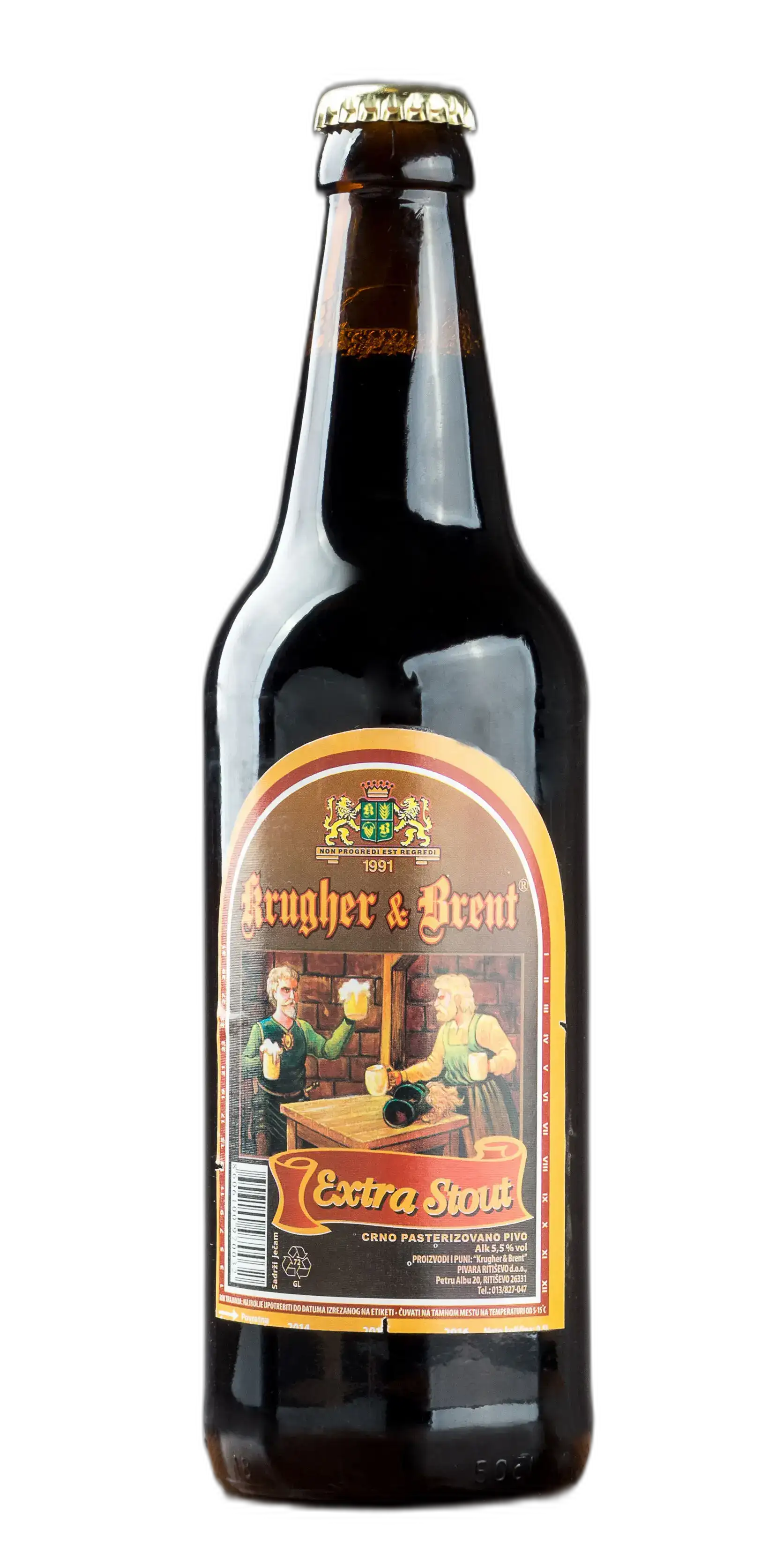 Extra stout Kruger&Brent 0.5 l