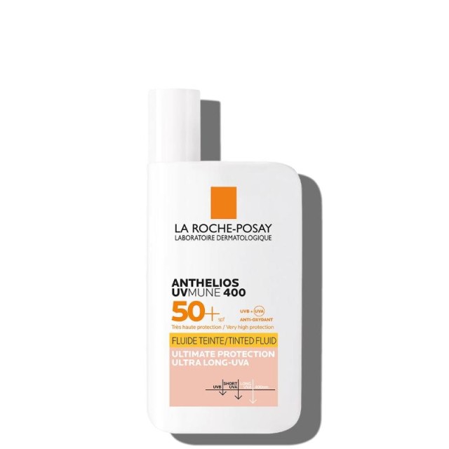 La Roche-Posay Anthelios UVMune 400 tonirani fluid SPF 50+ 50 ml