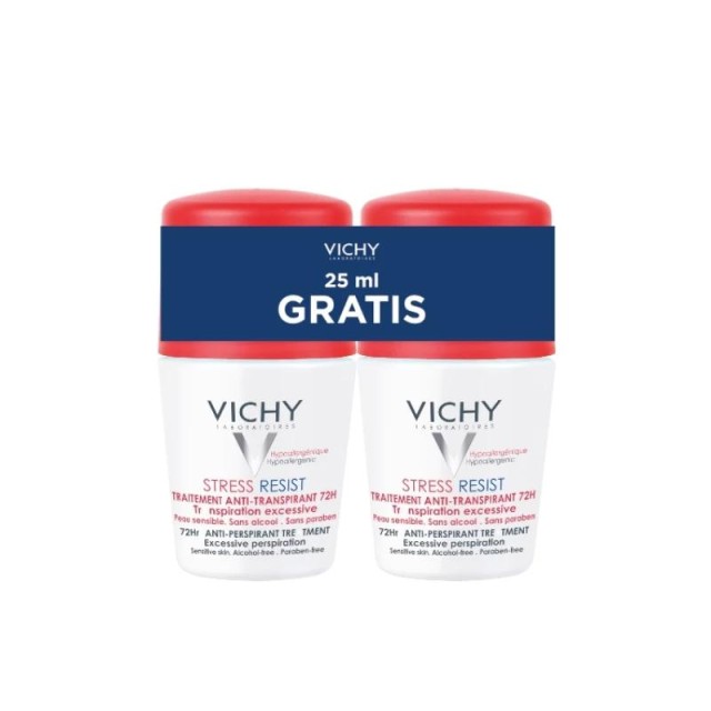 Vichy deo roll-on antistres 50 ml 1+1 promo