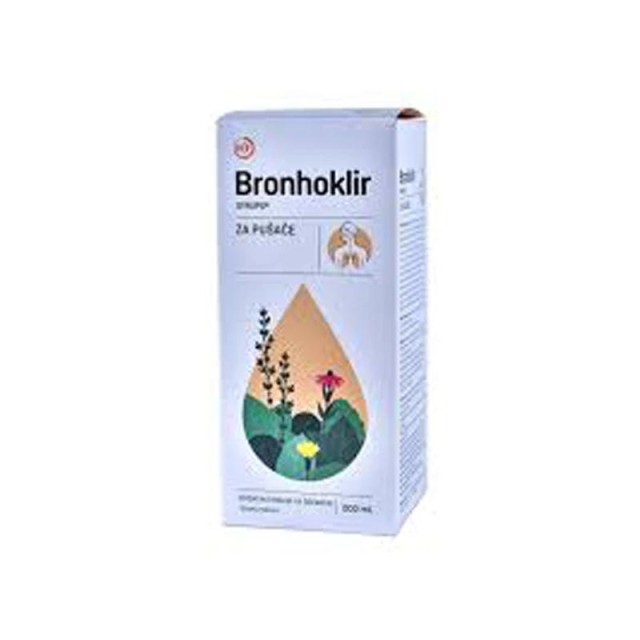 BRONHOKLIR SIRUP ZA PUSACE 200ML