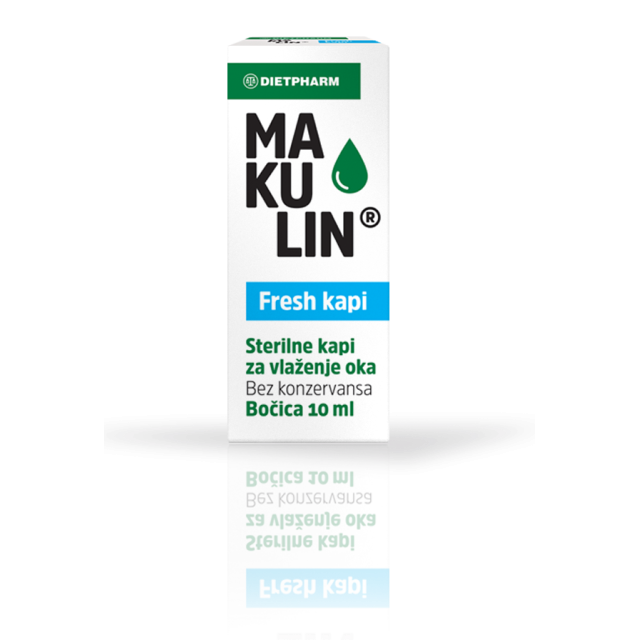 DIETPHARM MAKULIN FRESH KAPI ZA OČI 10ML