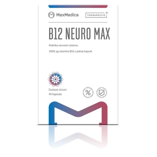 MAX MEDICA B12 NEURO MAX CAPS 30X