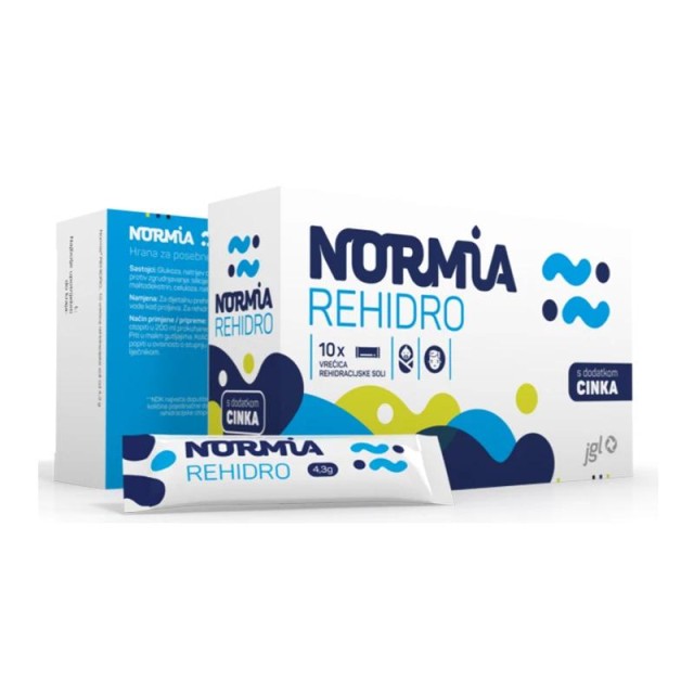 Normia rehidro kesice 10x4.3gr