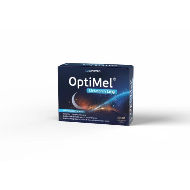 OPTIMEL MELATONIN 1MG 60 TABLETA