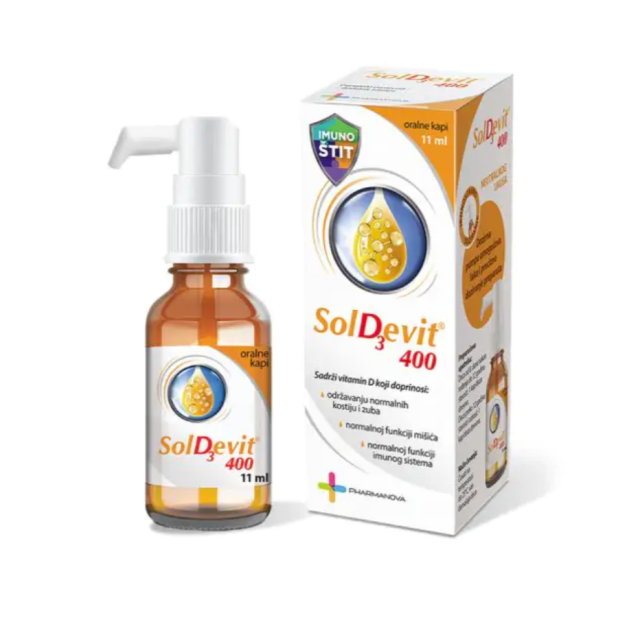 Soldevit oralni sprej 10mcg/1 doza 400iu 10ml
