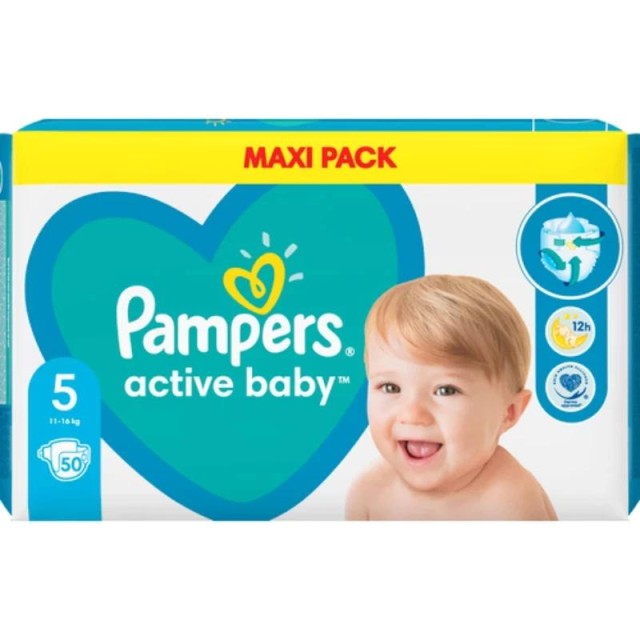 PAMPERS PELENE AB VPP 5 JUNIOR 50X PAKET