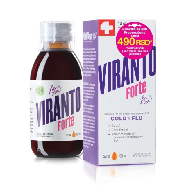 Viranto forte sirup 100ml solidar