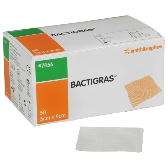 BACTIGRAS KOMPRESE 5X5CM
