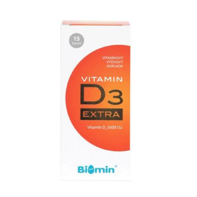 VITAMIN D3 EXTRA CPS 15X5600IJ