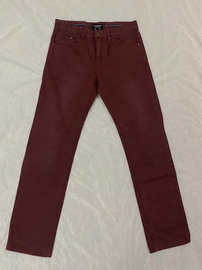 Pull&Bear muske bordo farmerke pantalone