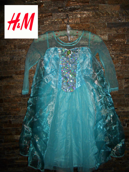 Kostim za maskenbal H&M Elsa Disney vel. 6-8