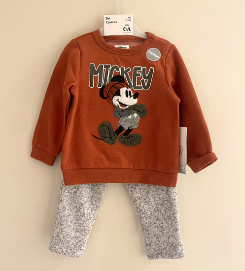 Snizeno na 1100! C&A komplet za bebe Mickey