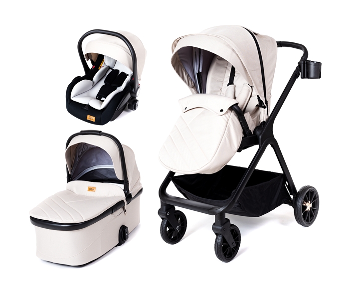 BBO KOLICA ZA BEBE 3u1 (A5) MAMAMIA – BEIGE