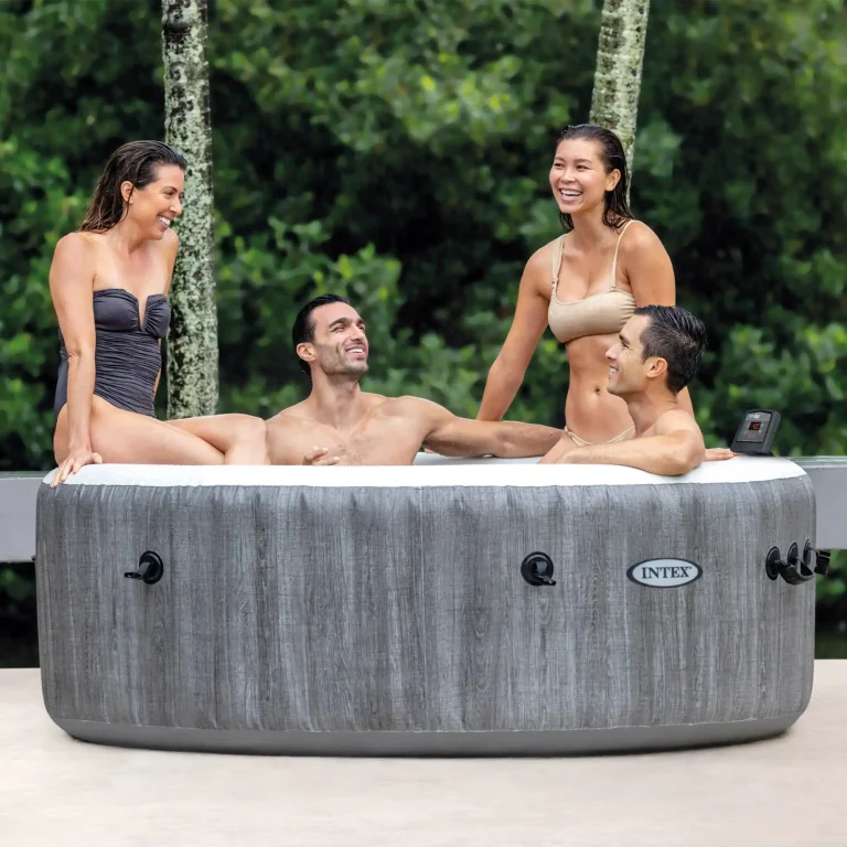    Greywood Deluxe Round Bubble SPA – Luksuzna relaksacija za 4 osobe