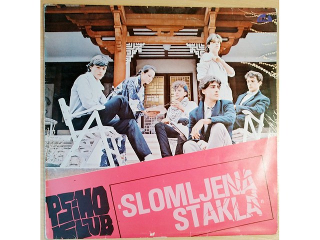 LP SLOMLJENA STAKLA - Psiho klub (1983) odlična