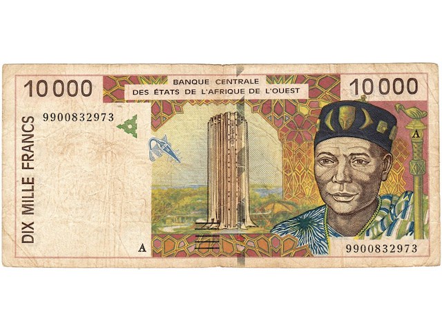 10000 Franaka 1999.