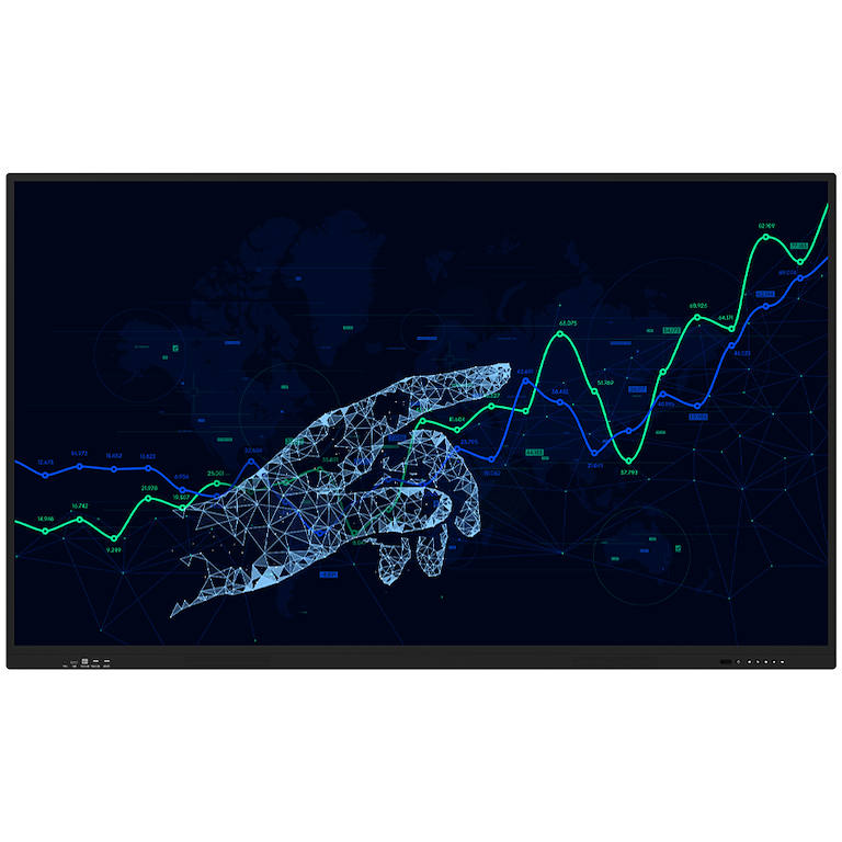 PRESTIGIO SOLUTIONS MULTIBOARD (MONOBLOCK) 75′ LIGHT SERIES: UHD: 3840×2160, OS: ANDROID 8.0