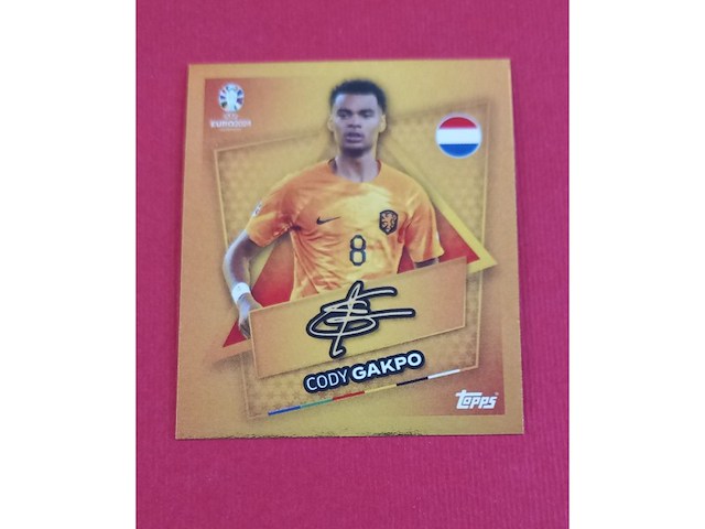 EURO 2024 Star Player 26 NED SP sa potpisom