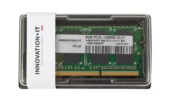 RAM SODIMM DDR3 8GB 1600MHZ INNOVATION IT CL11 1.35V