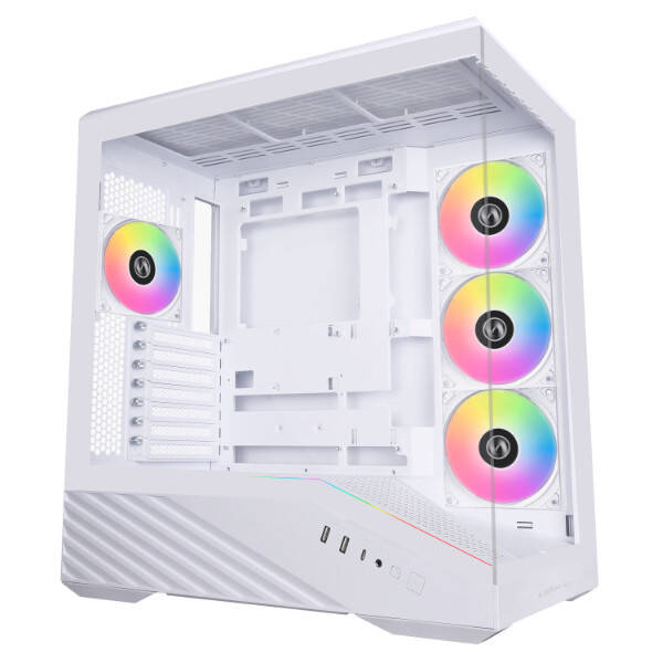 KUĆIŠTE LIAN LI VECTOR V100 MIDI-TOWER/ATX/RGB,/WINDOW/BELO/G99.V100RW.00