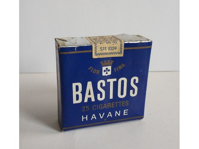 kutija od cigara BASTOS Havane Made Belgia