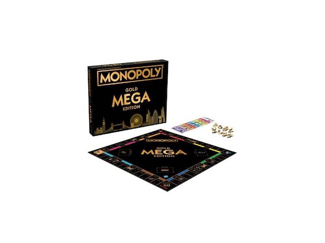 Društvena igra - Monopoly, Gold Mega Edition