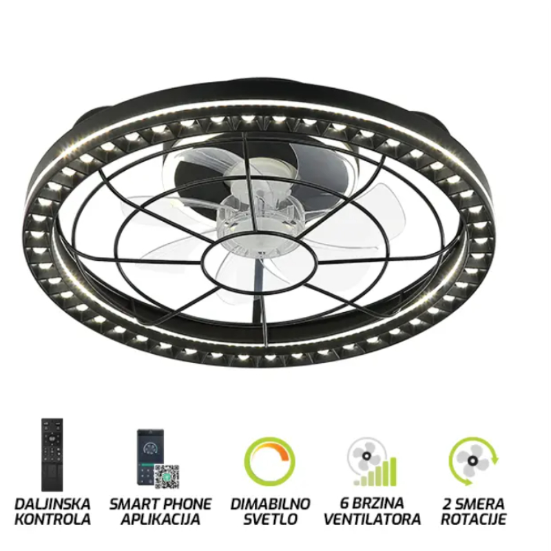 PLAFONSKA LAMPA SA VENTILATOROM FV2001-50 FORMA