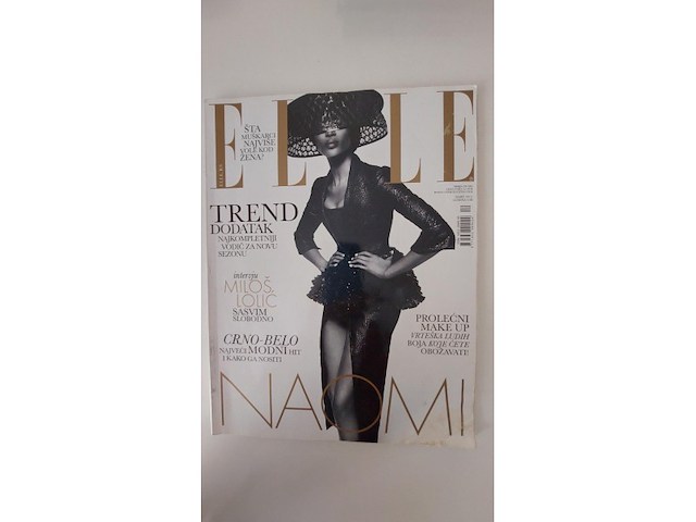 ELLE mart 2013 NAOMI