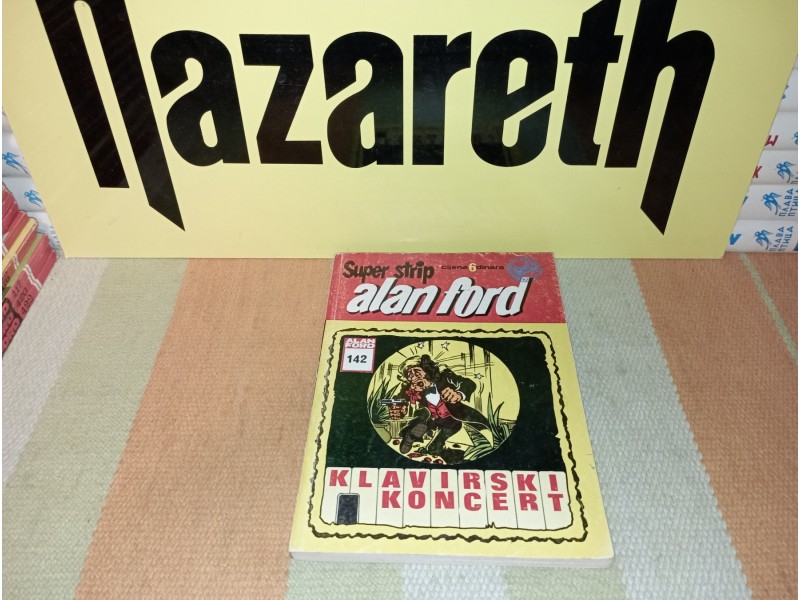 ALAN FORD - broj 142 (ODLIČNO OČUVAN STRIP)