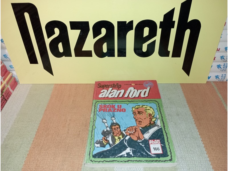 ALAN FORD - broj 166 (VRLODOBRO-ODLIČNO OČUVAN STRIP)