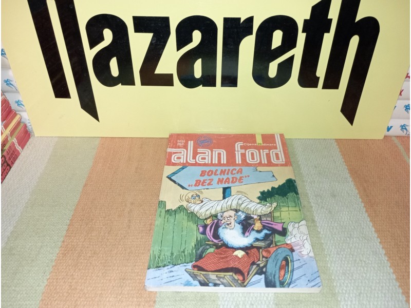 ALAN FORD - broj 262 (ODLIČNO OČUVAN STRIP)